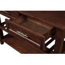 Red Barrel Studio® Mid-Century Style 42" Console Sofa Table With 2 Drawers And 2 Shelves | Birch ...